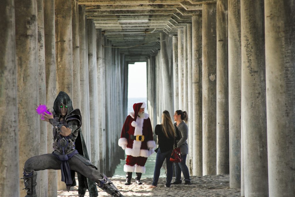 Santa Saves Some Witches From A Dark Sorcerer - Mystic Christmas Blog