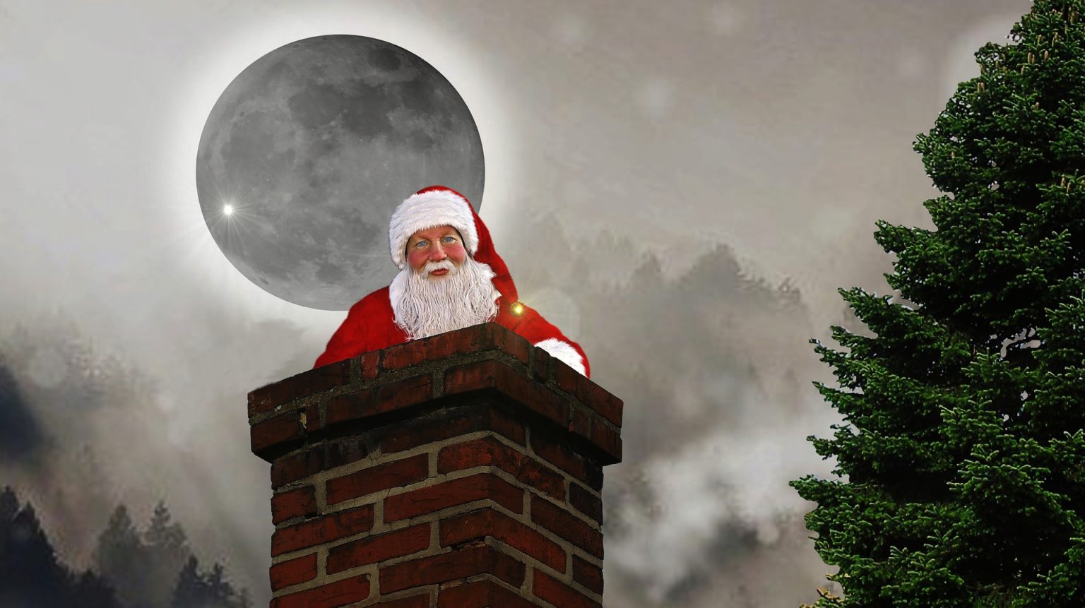 How Does Santa Claus Go Down The Chimney? - Mystic Christmas Blog